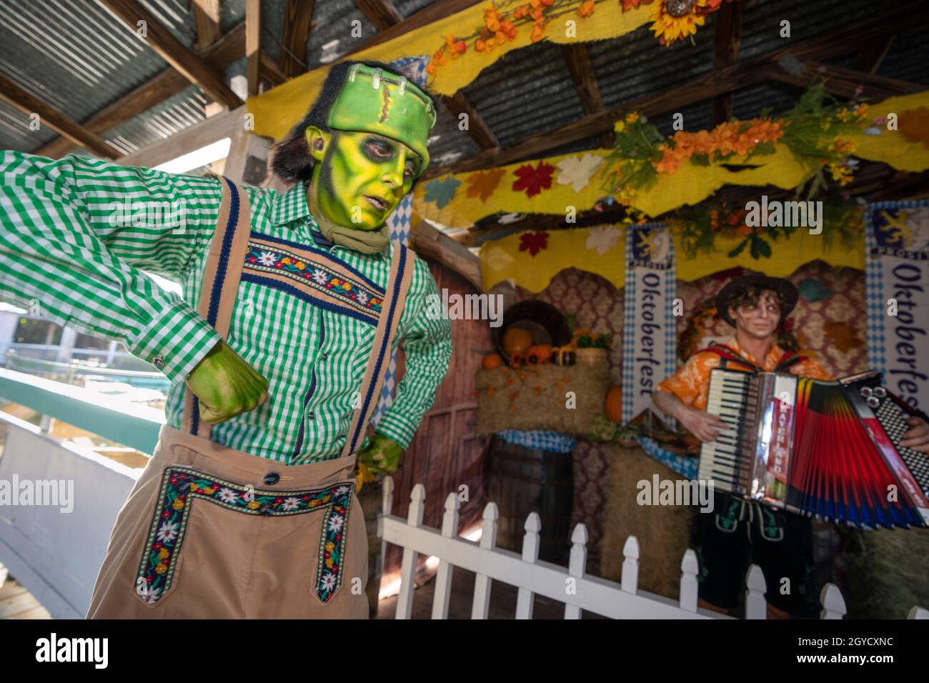 Orlando, United States. 07th Oct, 2021. Characters seen during the ...