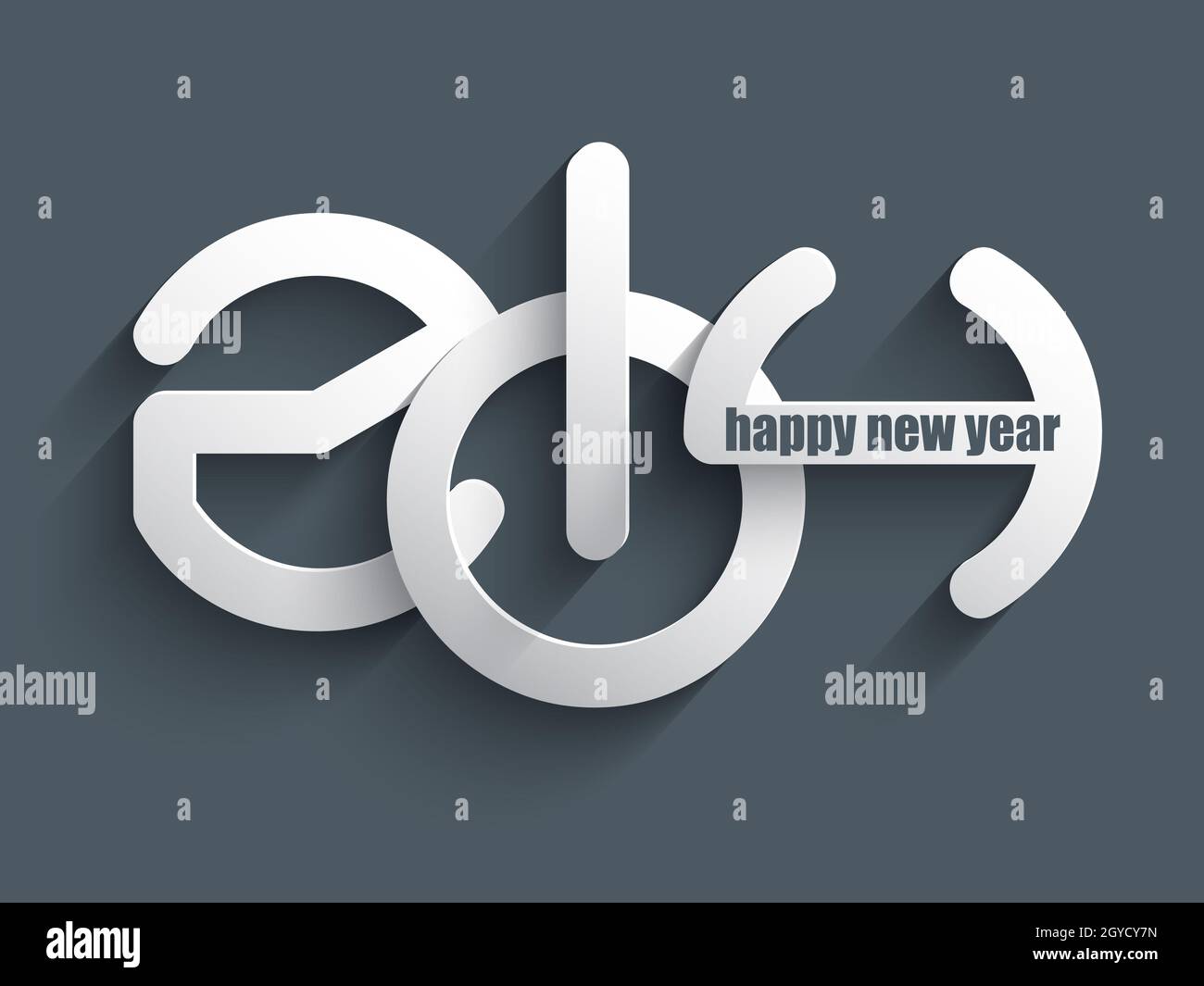Decorative text background for the New Year Stock Photo - Alamy