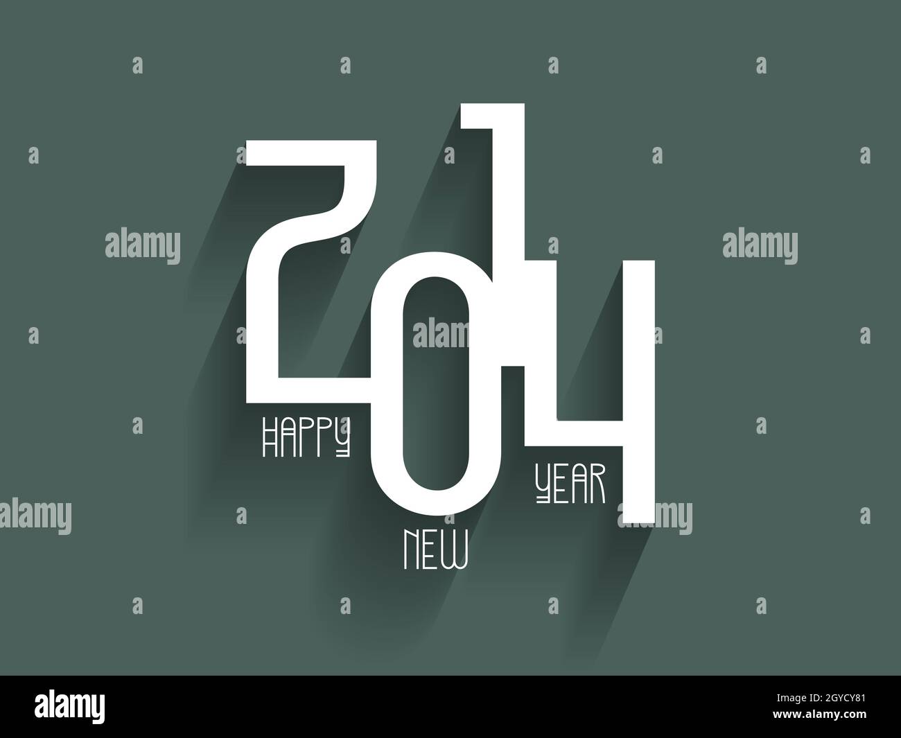 Decorative text background for the New Year Stock Photo - Alamy