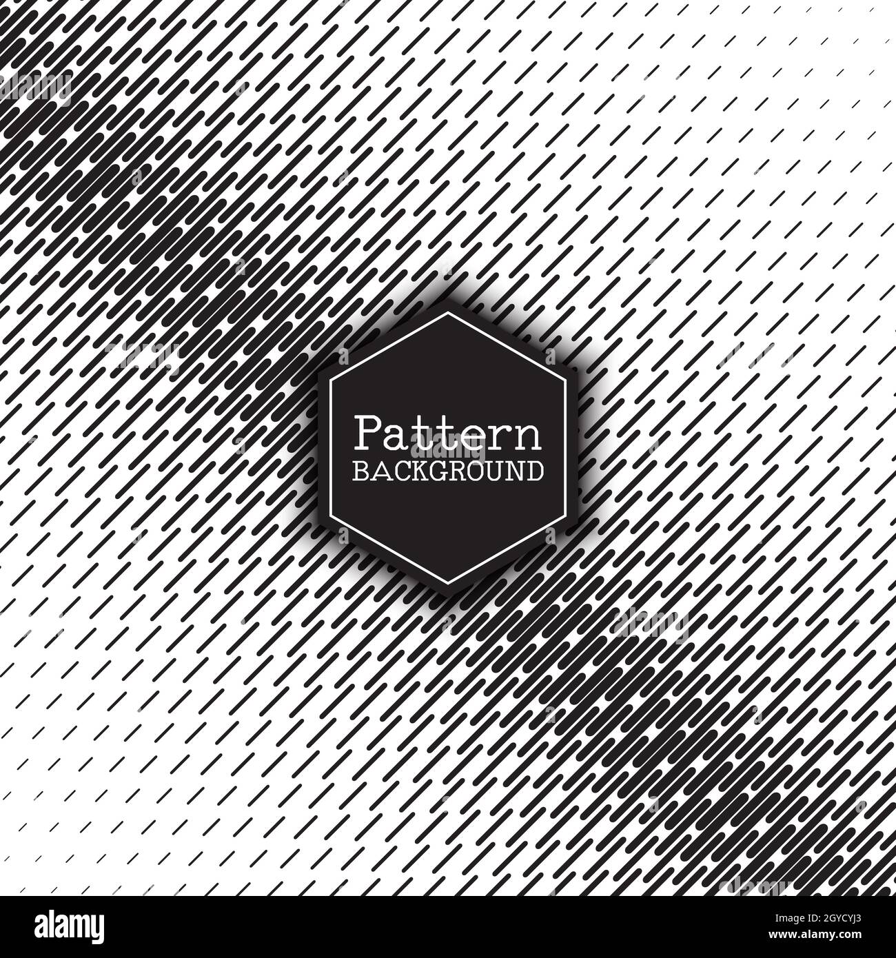 Modern pattern design in black and white Stock Photo - Alamy
