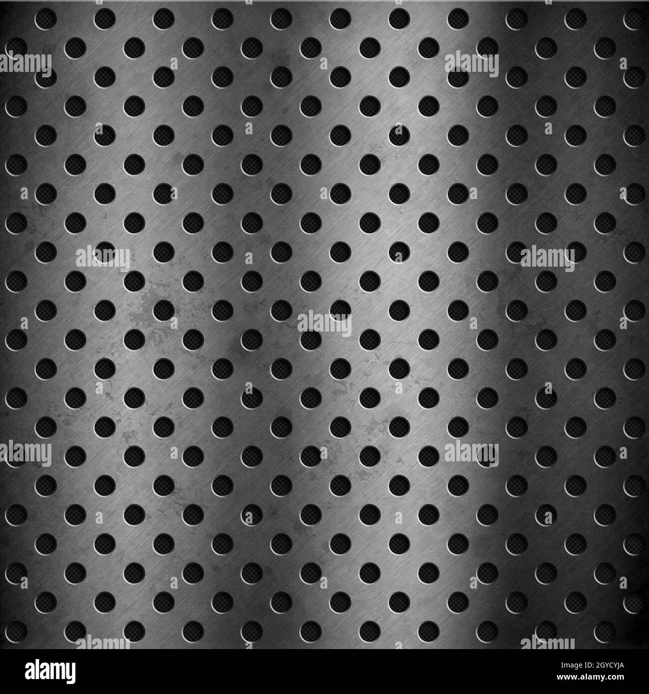 Perforated metal background Black and White Stock Photos & Images - Alamy