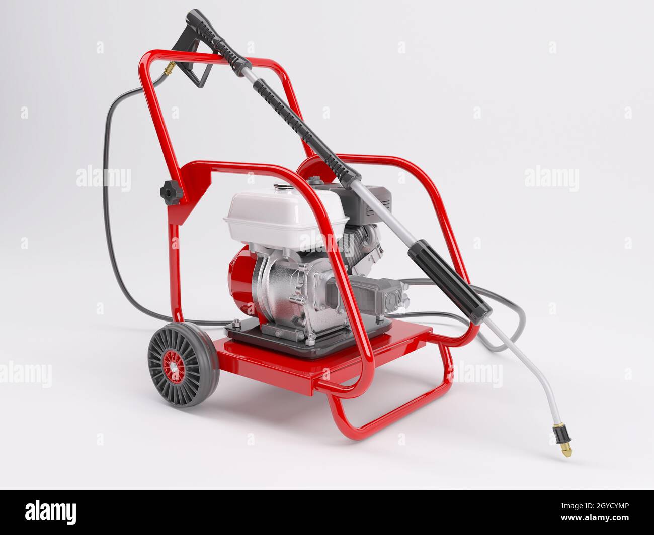 3d render of a pressure washer Stock Photo - Alamy