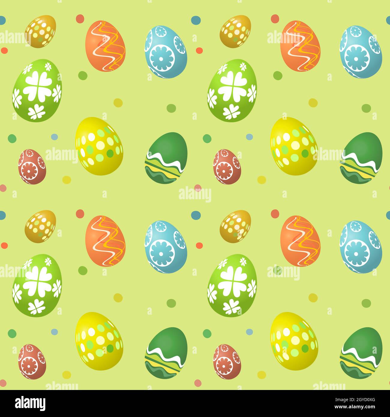Seamless tile Easter egg pattern background Stock Photo - Alamy