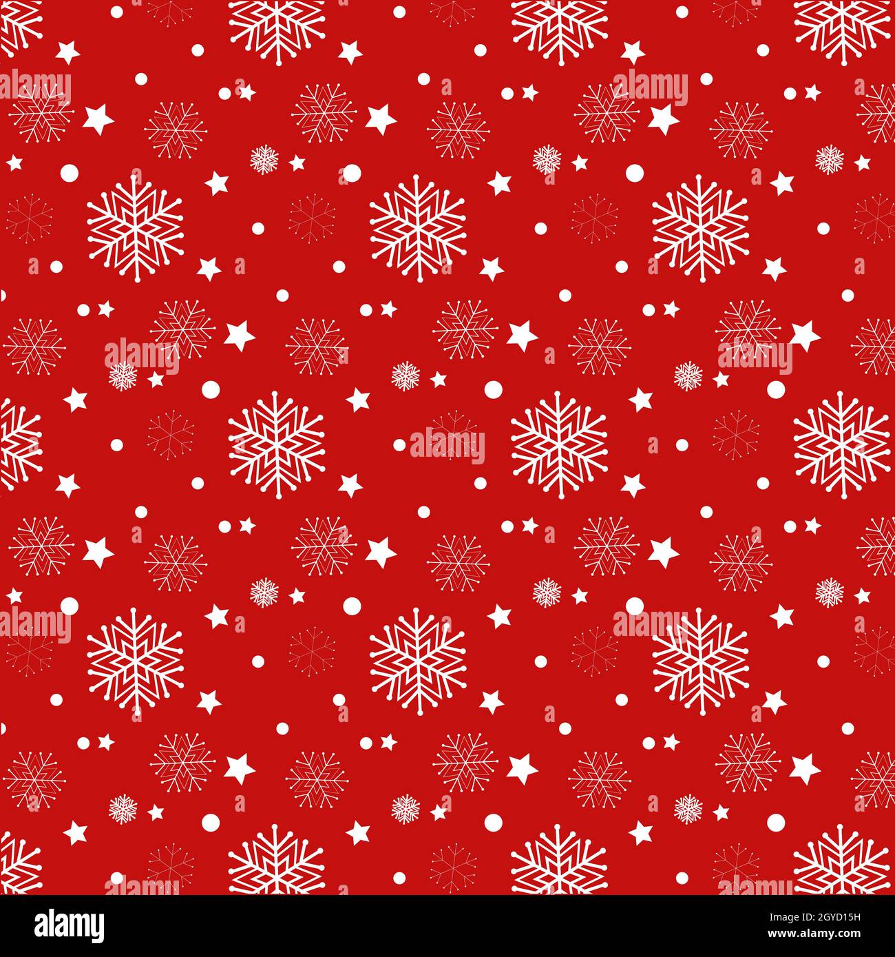 Christmas background with a snowflake and stars design Stock Photo - Alamy