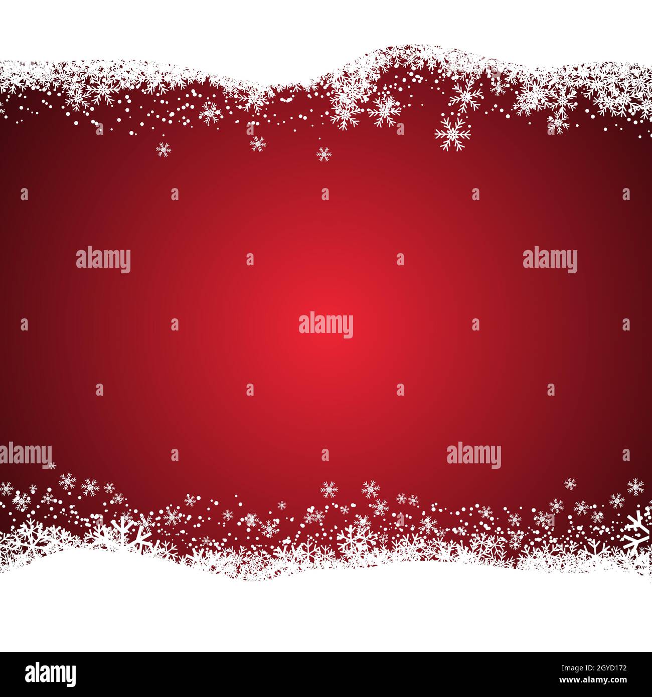 Christmas background with snowy design Stock Photo - Alamy