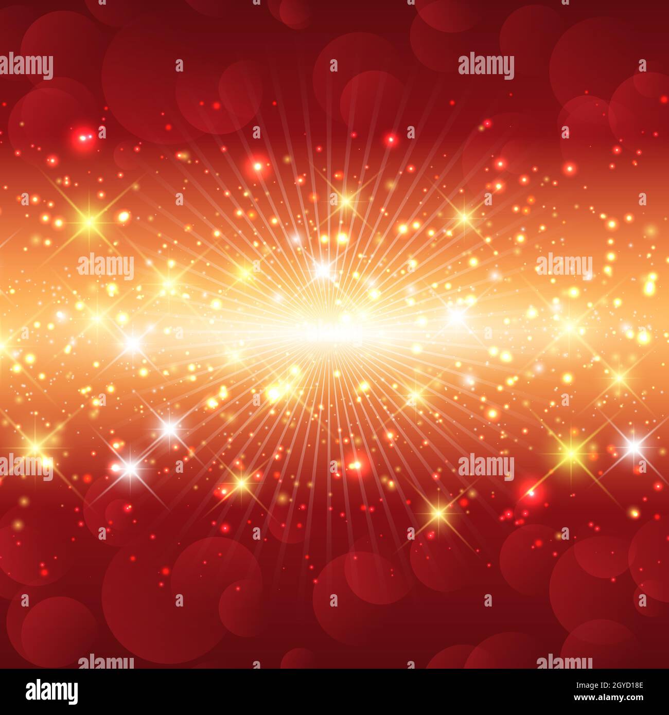 Christmas background with a sparkly star design Stock Photo - Alamy