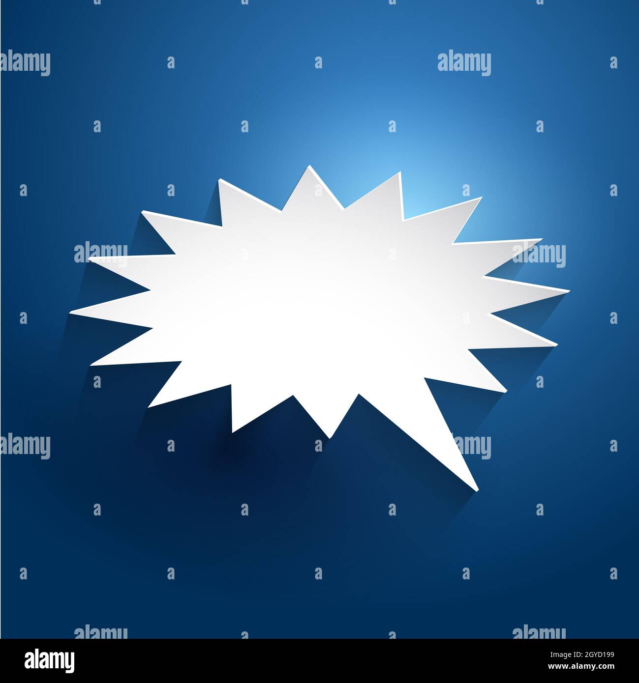 Speech bubble star icon hi-res stock photography and images - Alamy