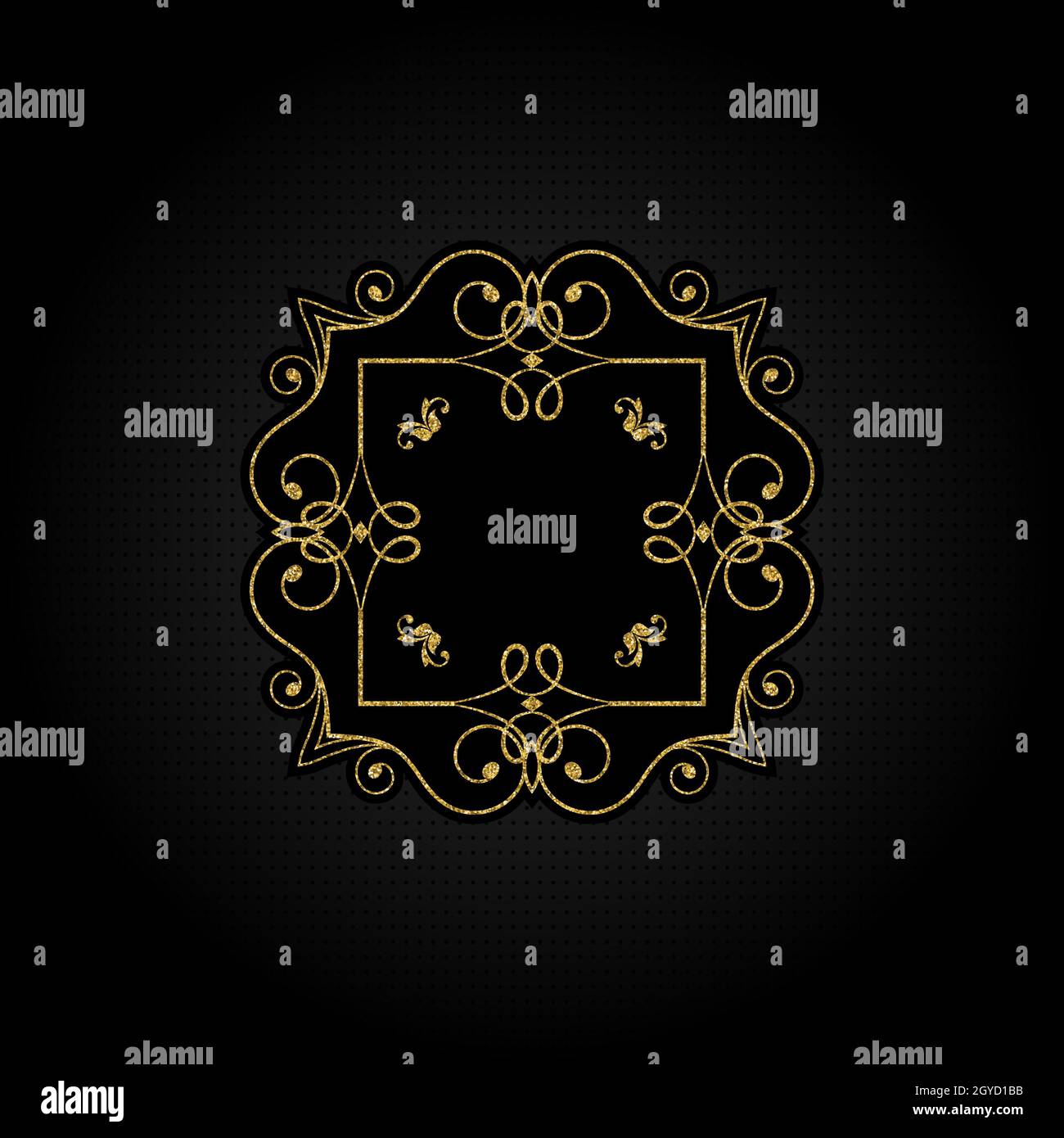 Decorative background with stylish glittery design Stock Photo - Alamy