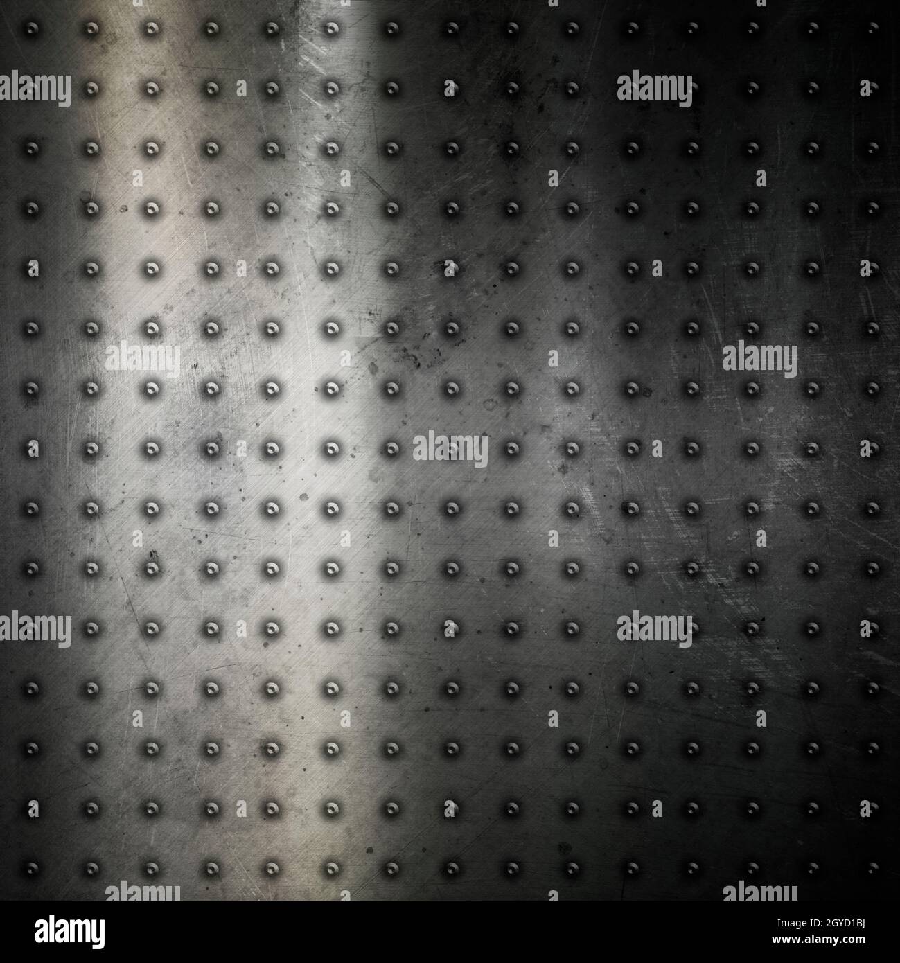 Abstract metallic background with studs Stock Photo - Alamy