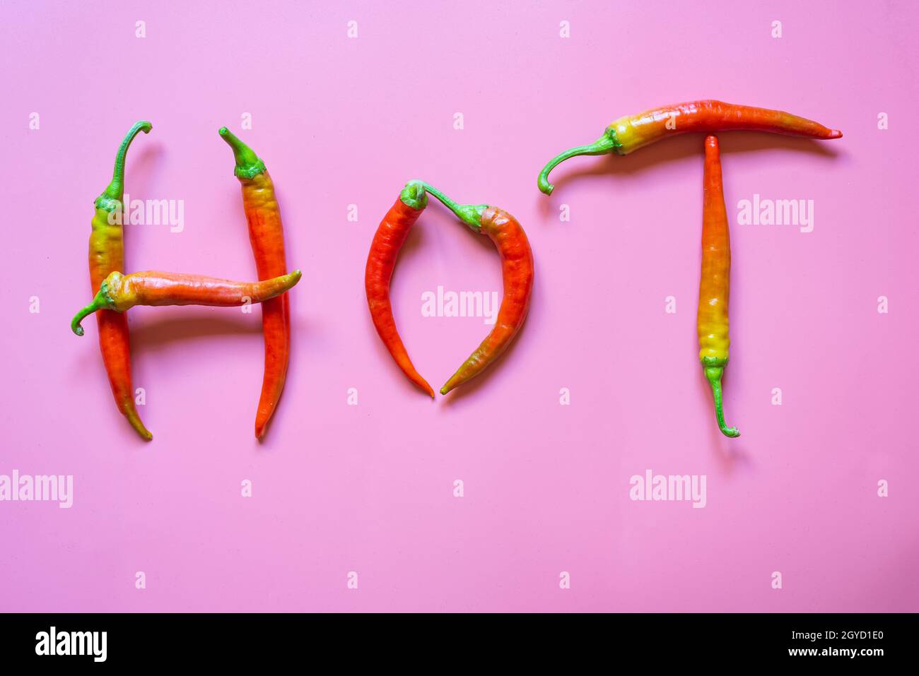 Hot pink word hi-res stock photography and images - Alamy