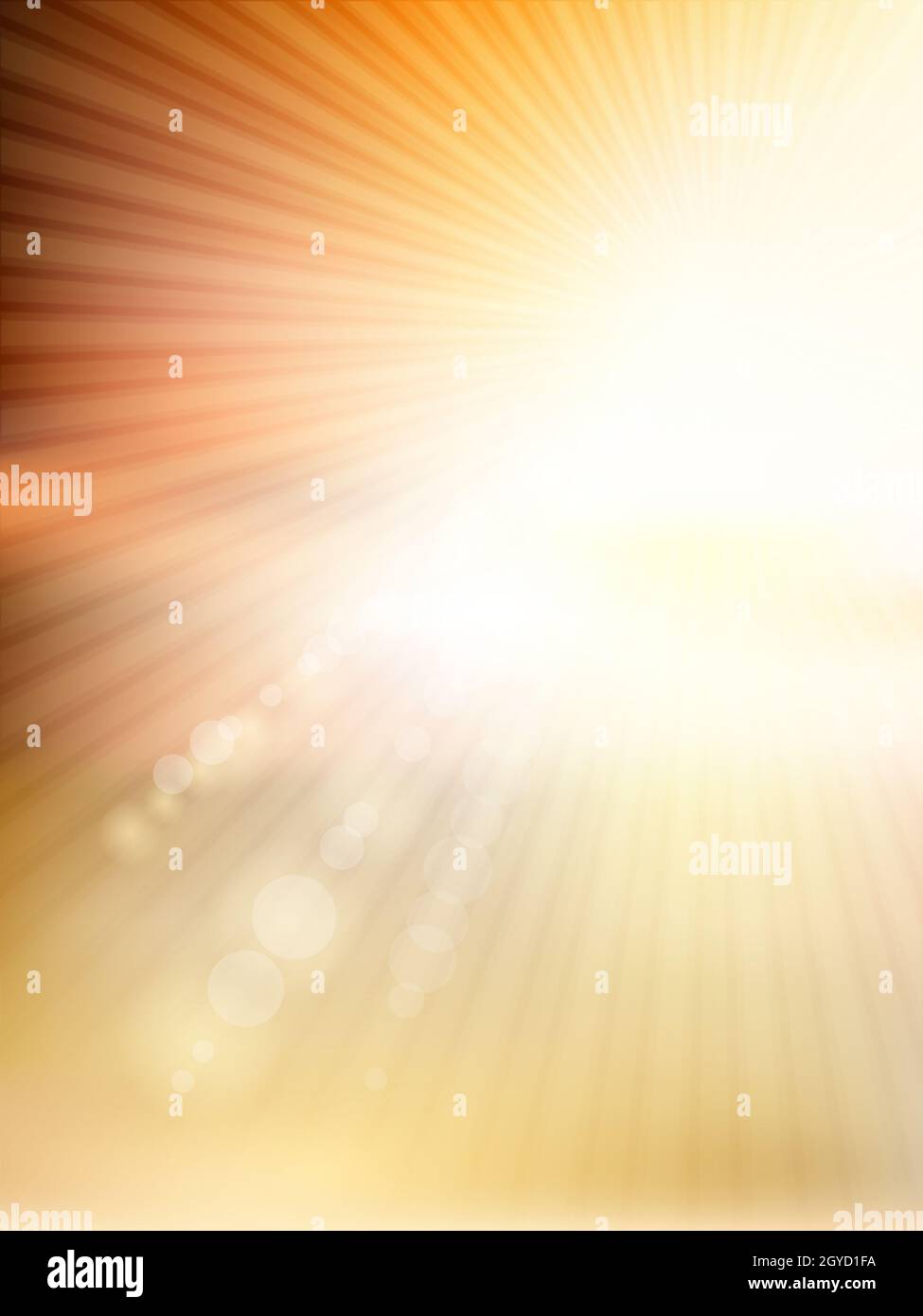 Abstract background with sunny design Stock Photo - Alamy