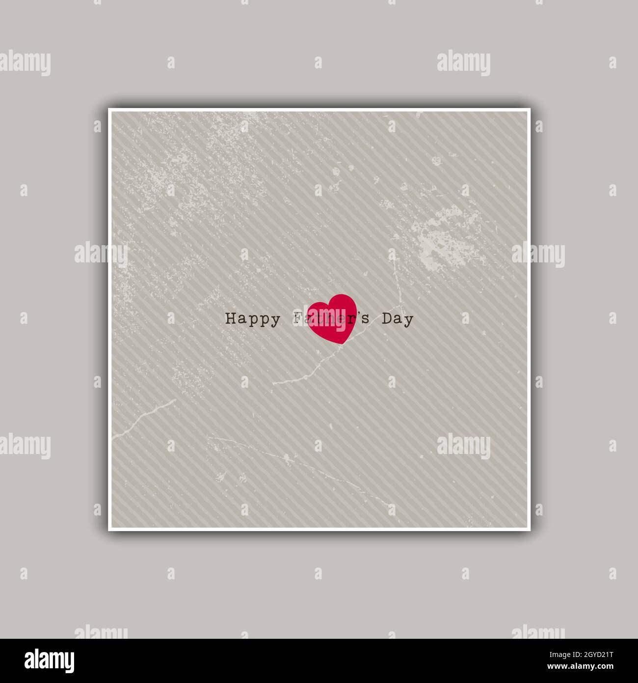 Vintage style Father's Day card Stock Photo - Alamy