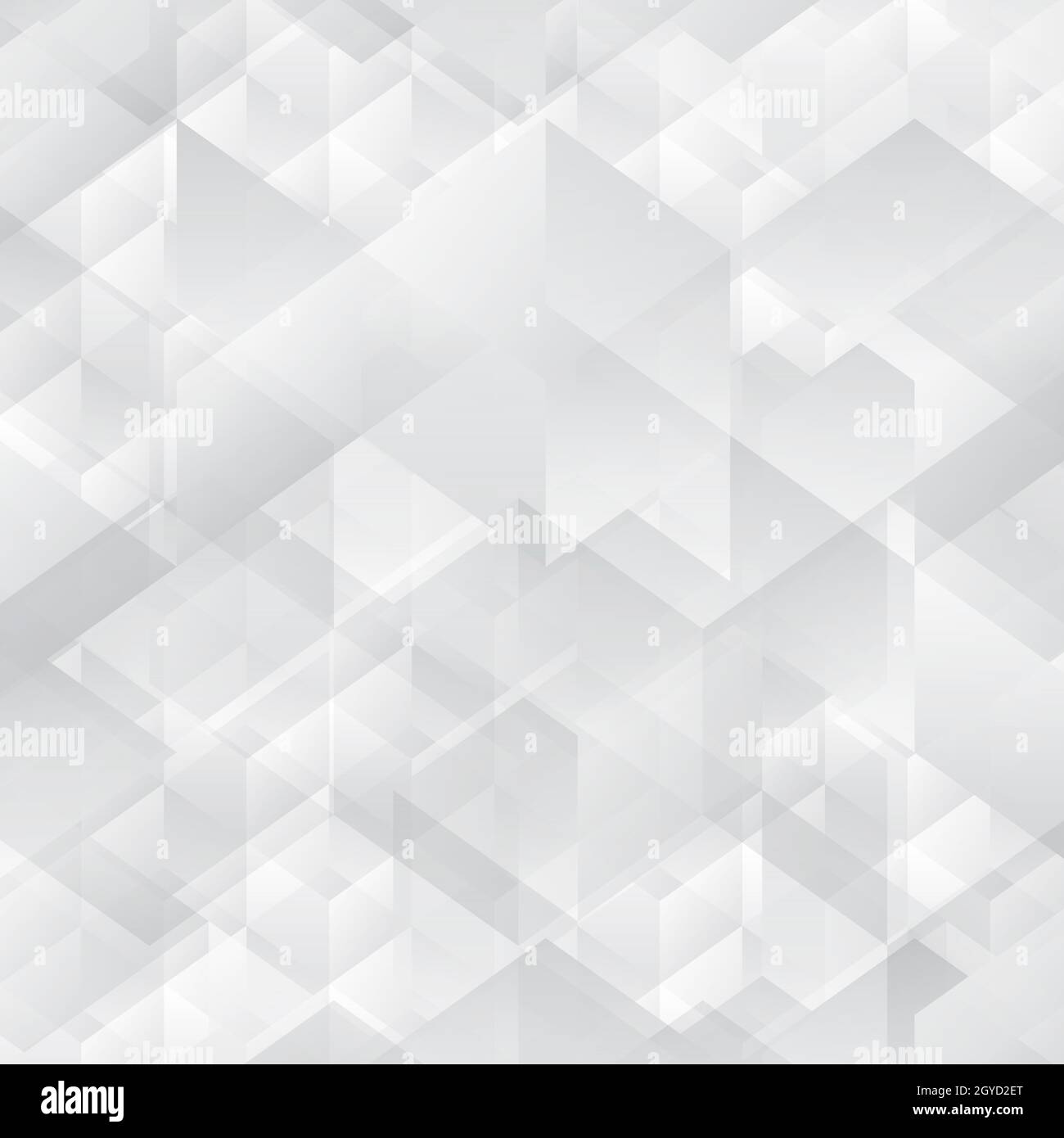 White background with a low poly design Stock Photo - Alamy