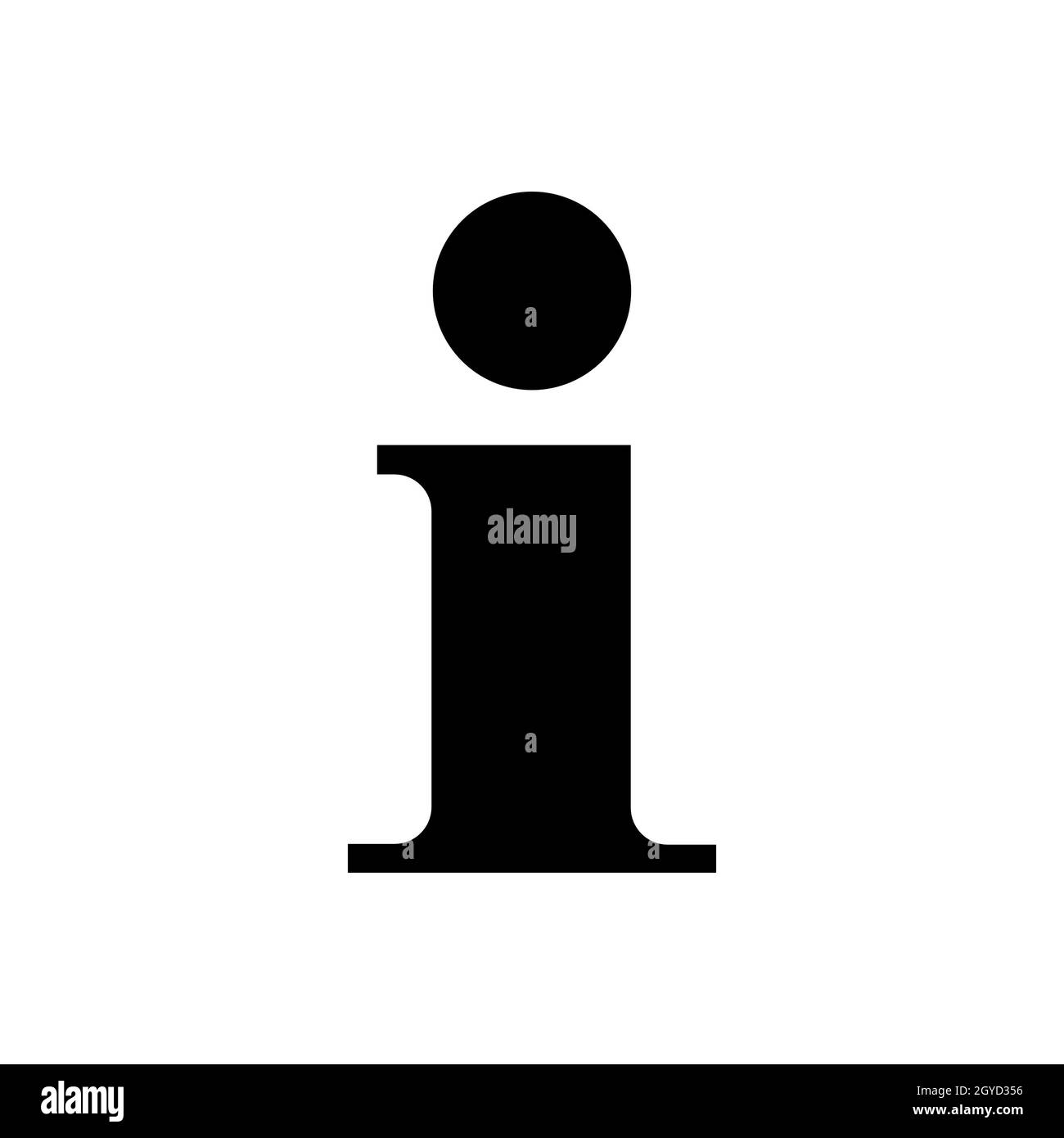 Information icon symbol in Black and White Stock Photos & Images - Alamy