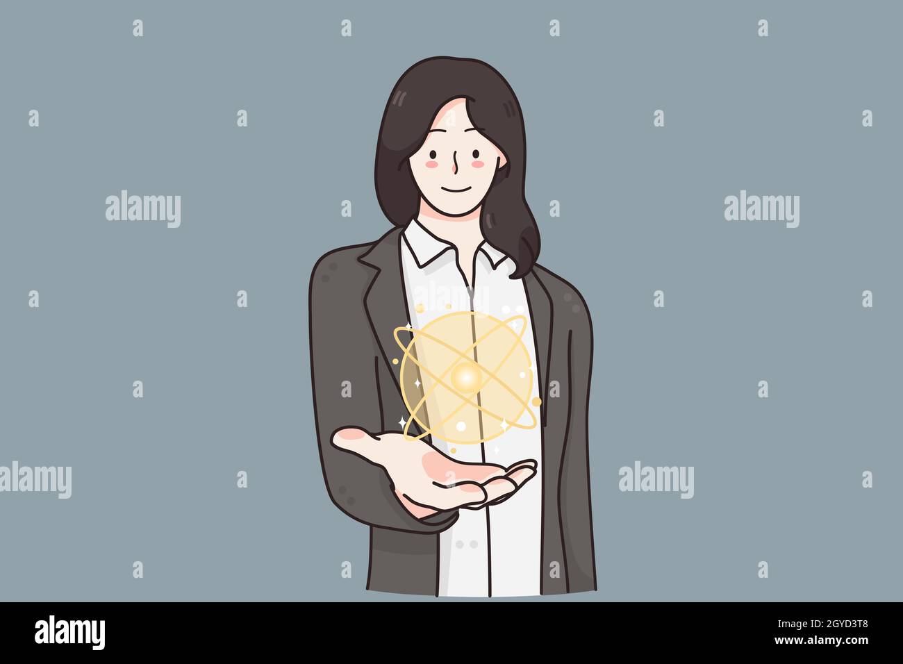 Business network communication, technology, global data concept ...