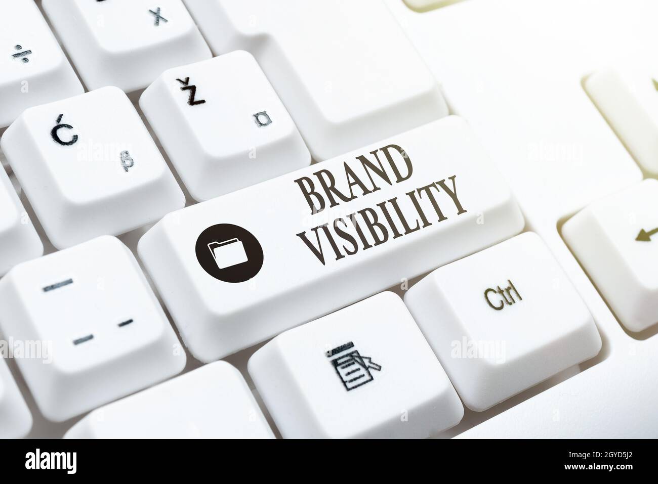 Inspiration showing sign Brand Visibility, Business idea frequency at ...