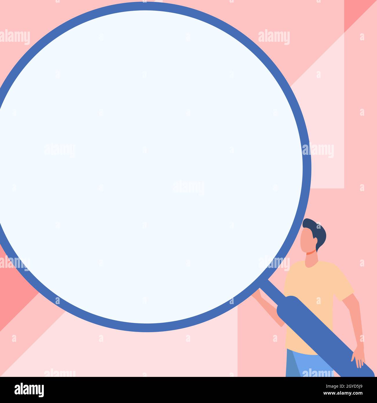 Magnifying glass poster hi-res stock photography and images - Alamy