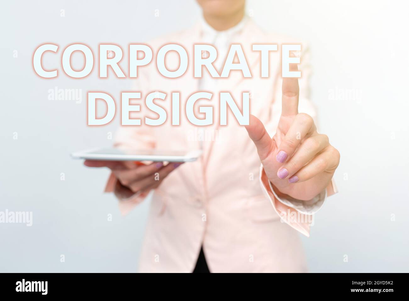 Handwriting text Corporate Design, Business idea official graphical ...