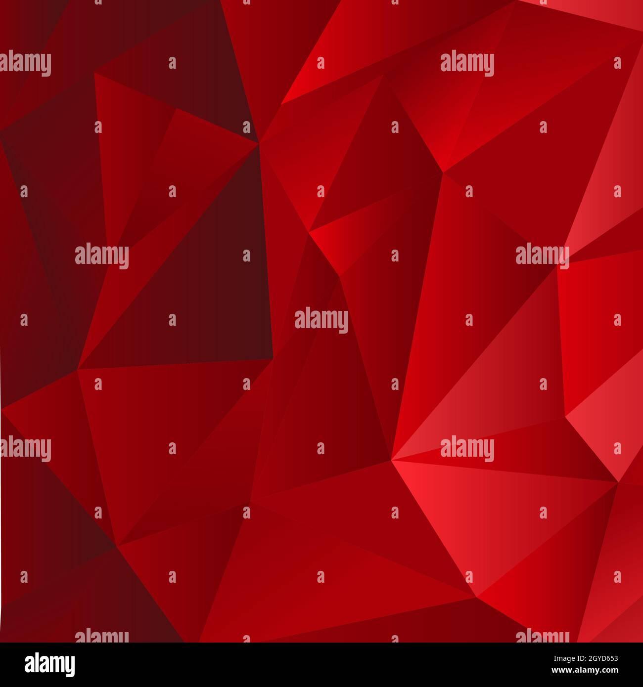 Abstract red gradient triangles of different sizes - Vector ...