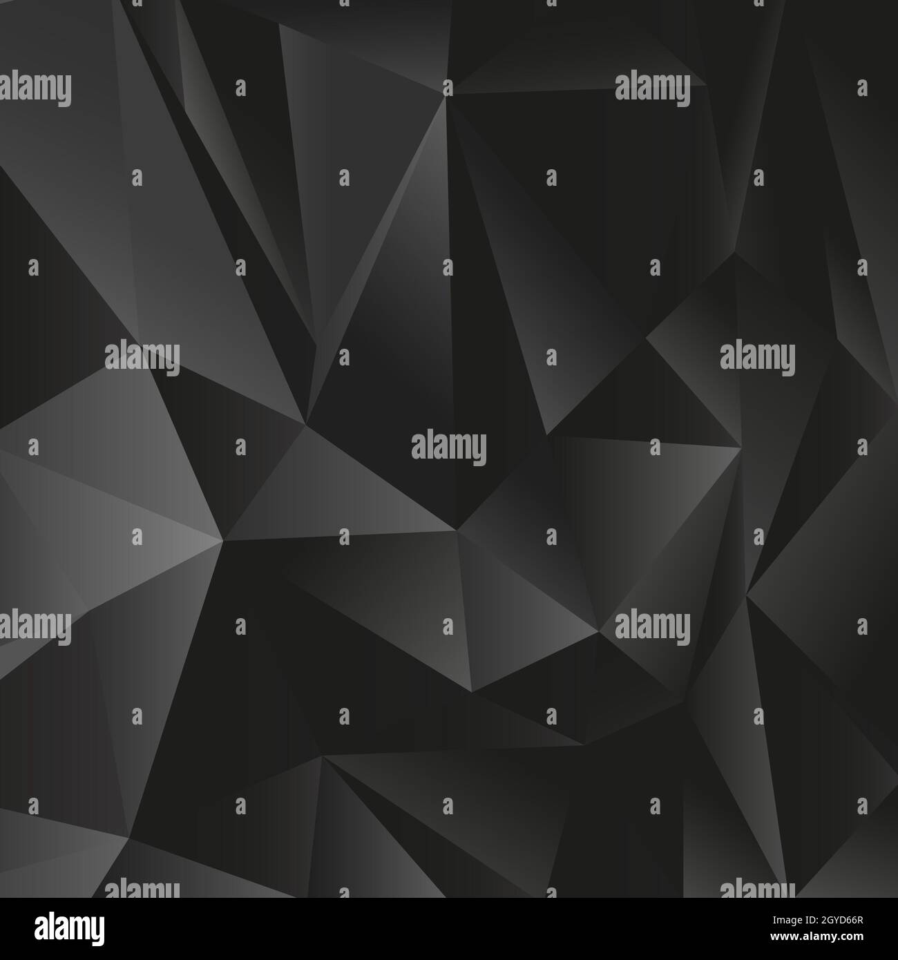 Abstract black and gray gradient triangles of different sizes - Vector ...