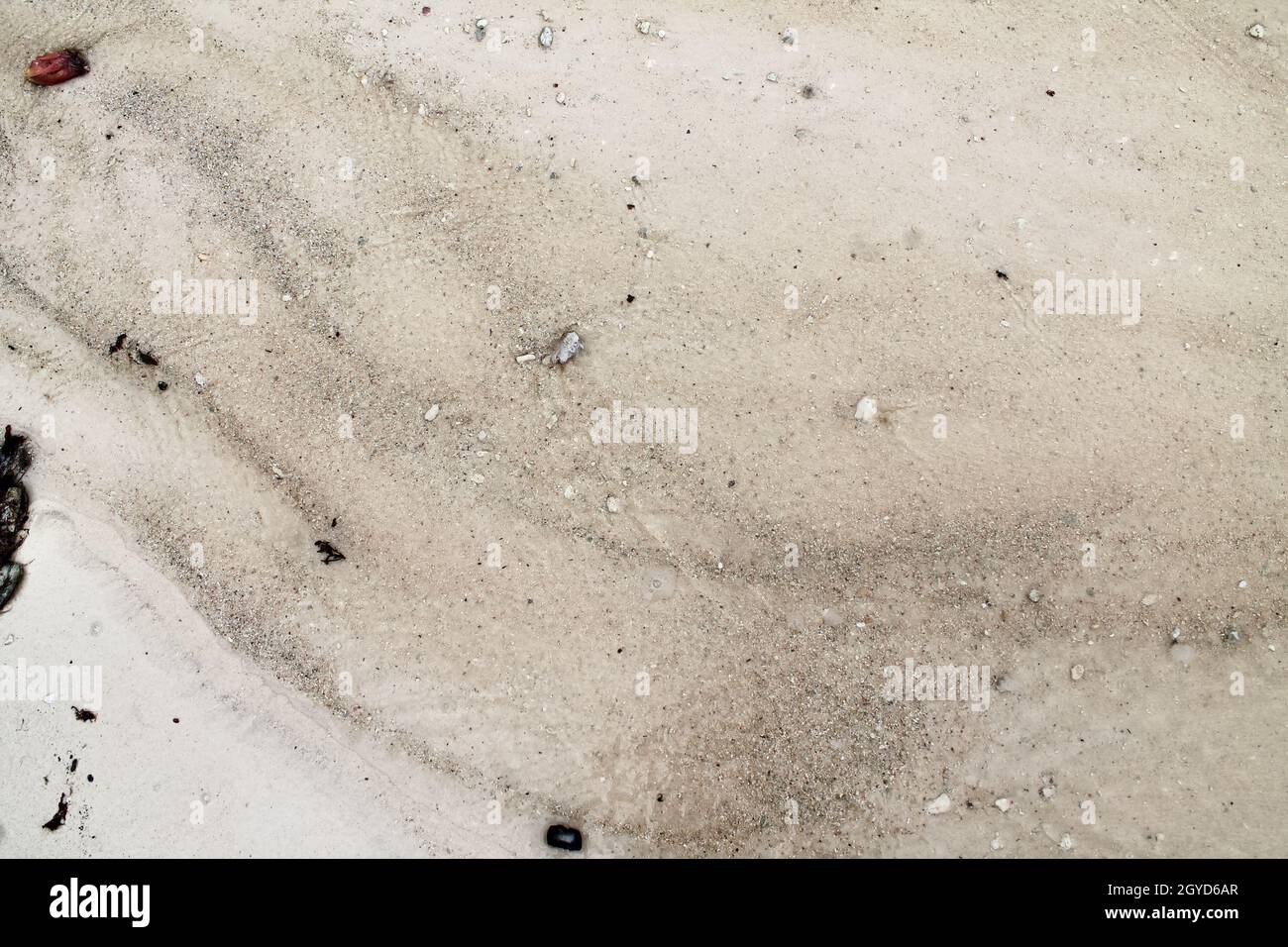 Beautiful shots of the white beach sand on the Seychelles paradise ...