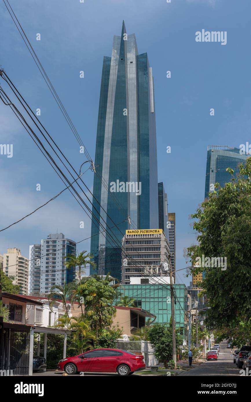 modern skyscrapers in downtown Panama City, Panama Stock Photo - Alamy