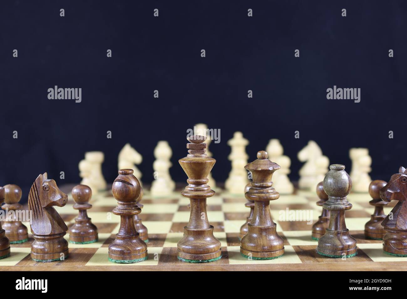beautiful game to think strategy skill figures played Stock Photo - Alamy