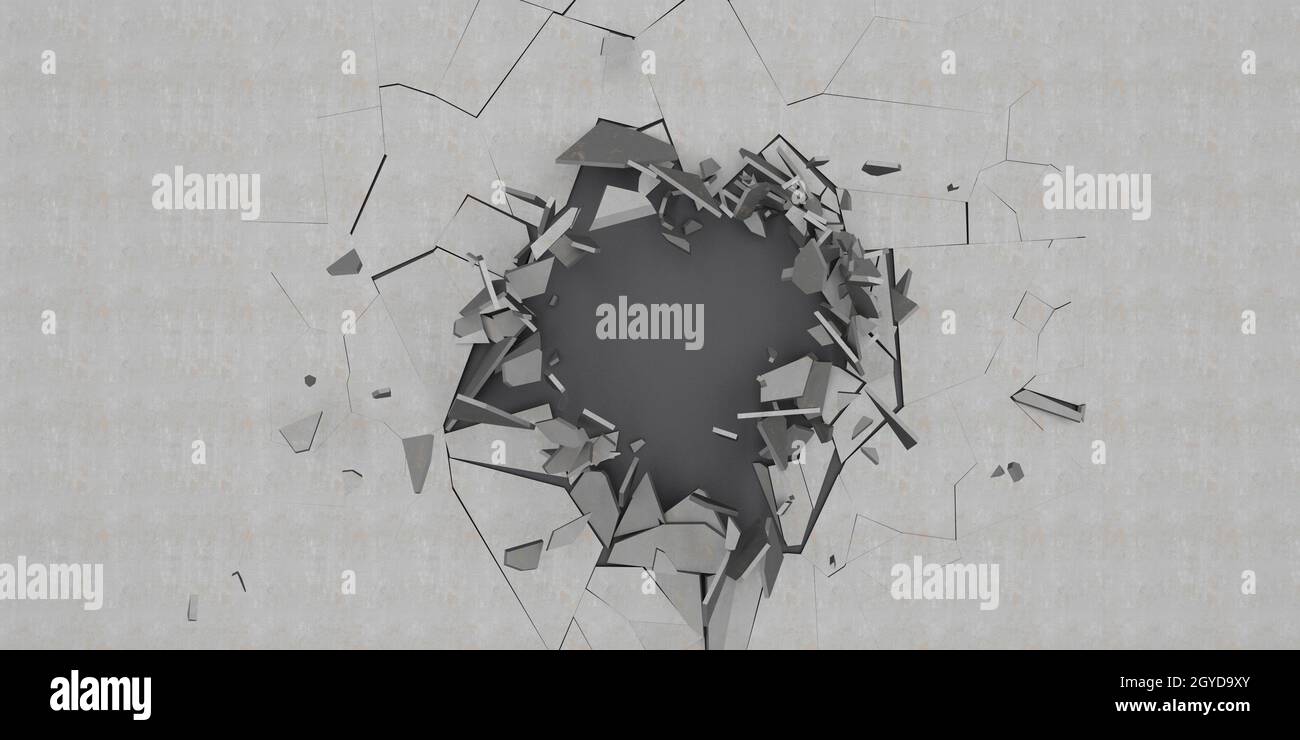 Render of 3D Shatter Abstract Wallpaper Background Stock Photo - Alamy