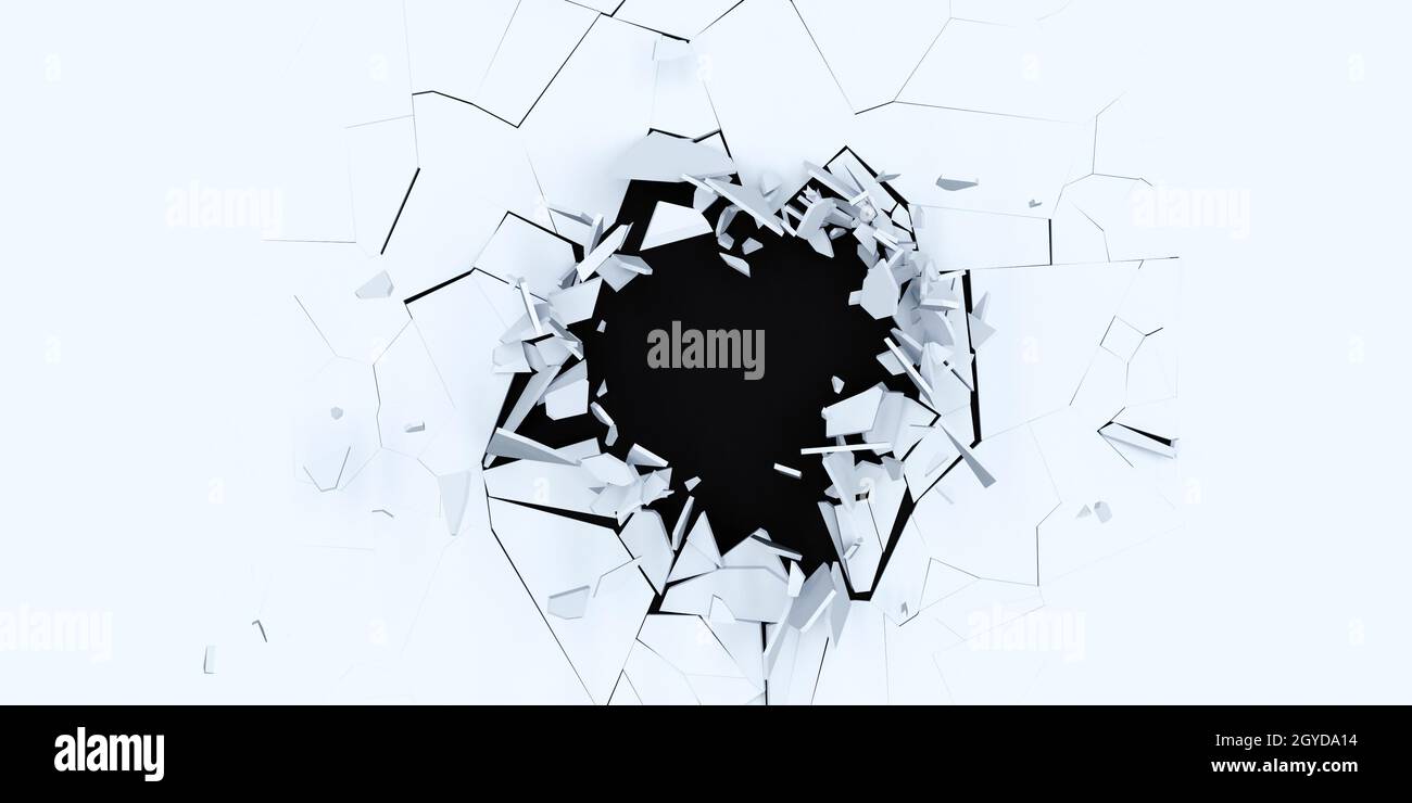 Render of 3D Shatter Abstract Wallpaper Background Stock Photo - Alamy
