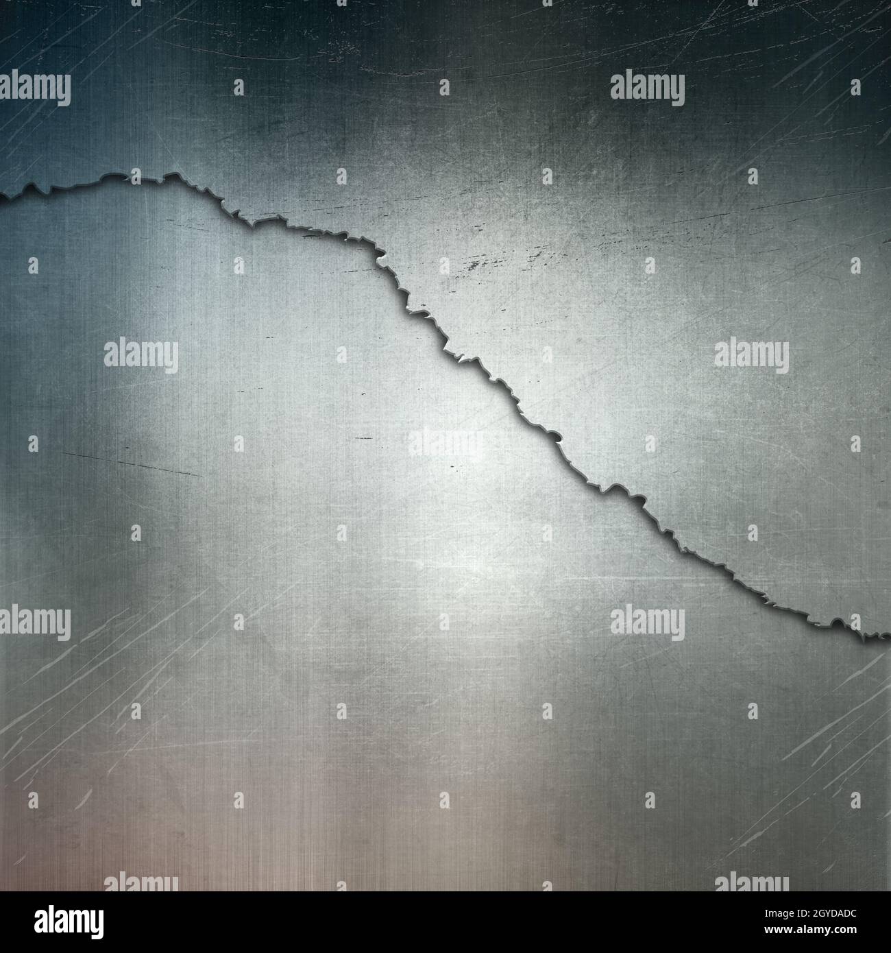 Grunge style cracked metal background Stock Photo - Alamy