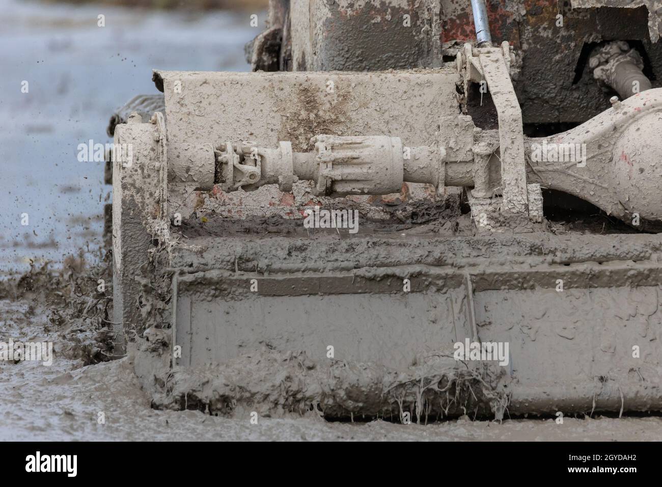 Indian farmer ploughing field tractor hi-res stock photography and ...