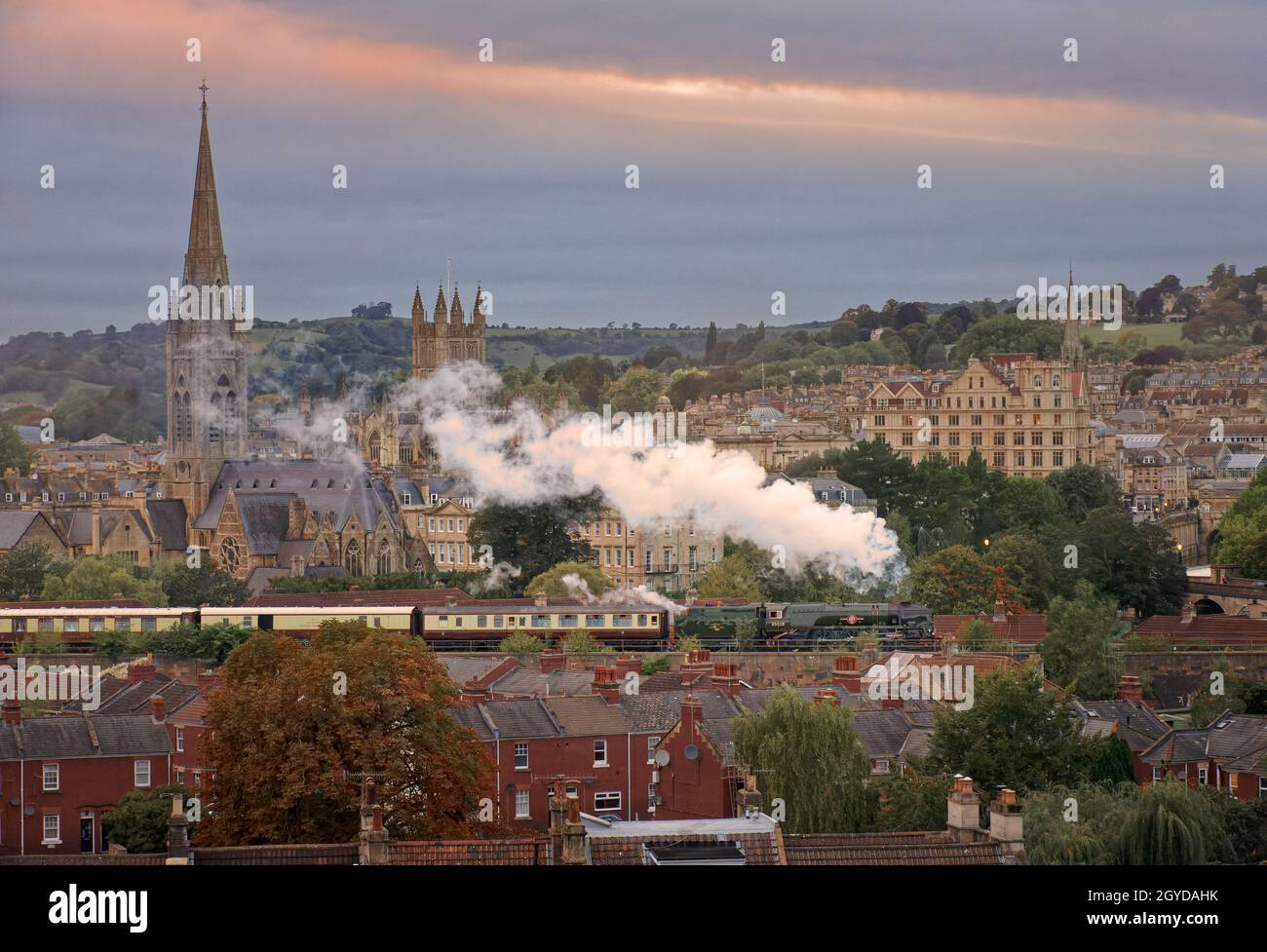 Steam trains in Bath Stock Photo - Alamy