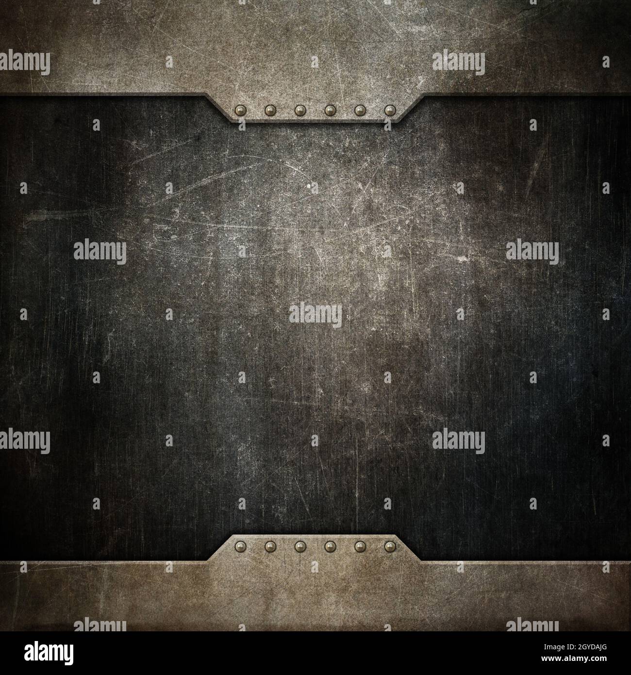 Grunge style texture background with metallic design Stock Photo - Alamy