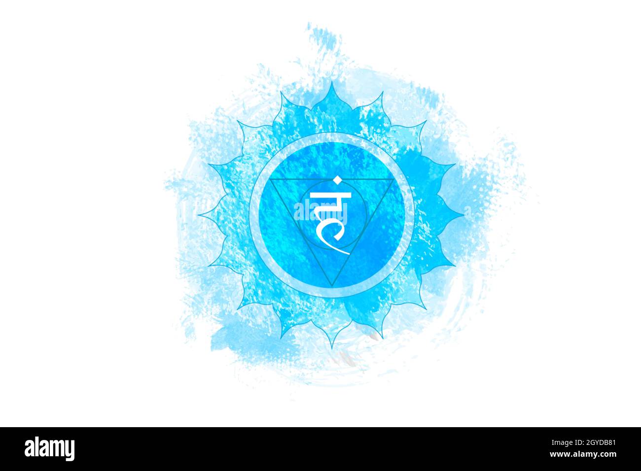 Vishuddha chakra hi-res stock photography and images - Alamy