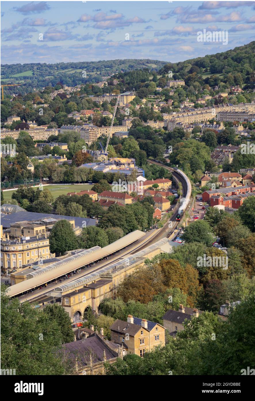 Steam trains in Bath Stock Photo - Alamy