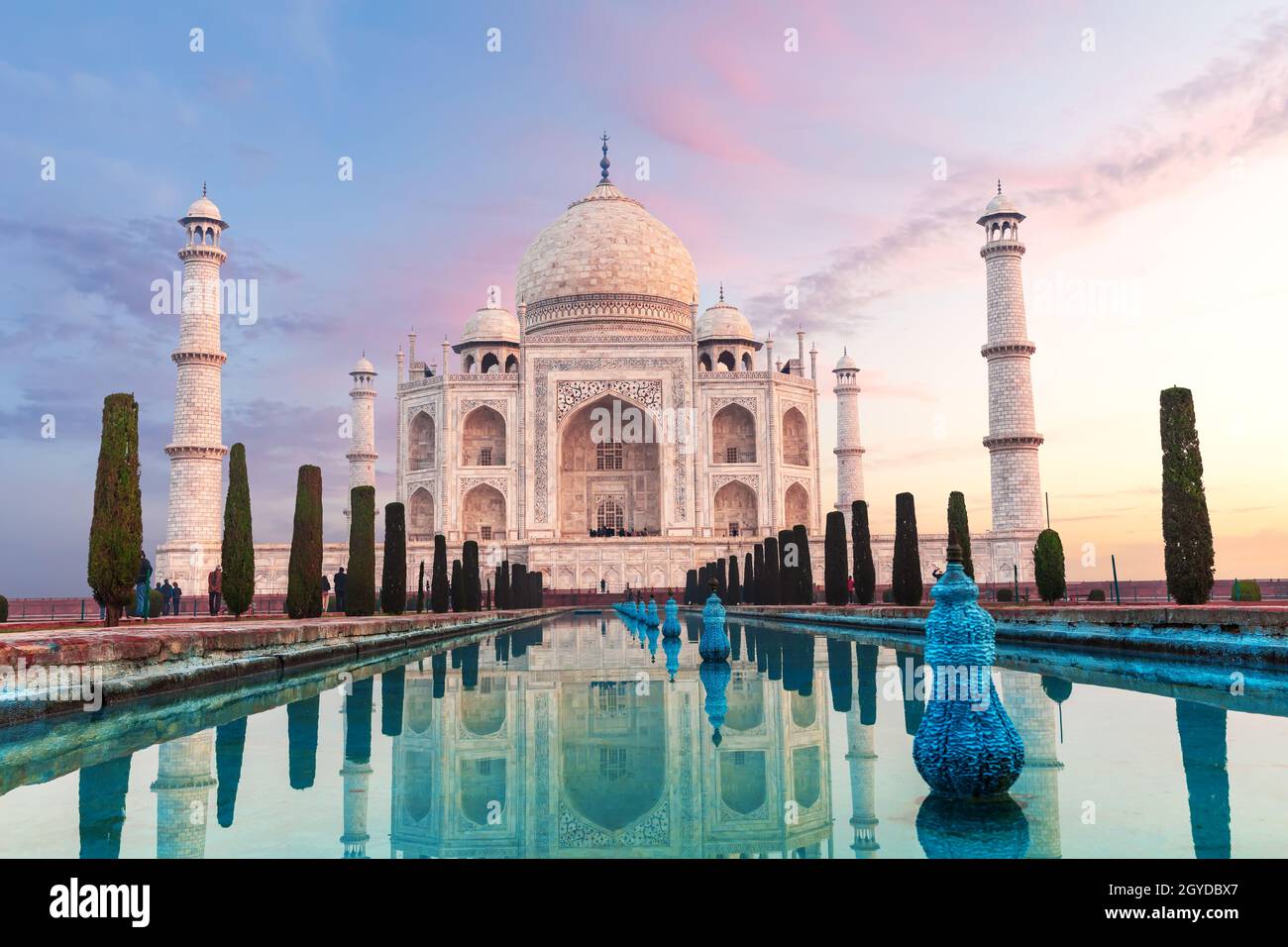 Gorgeous Taj Mahal, symbol of India, Agra, Uttar Pradesh Stock Photo ...