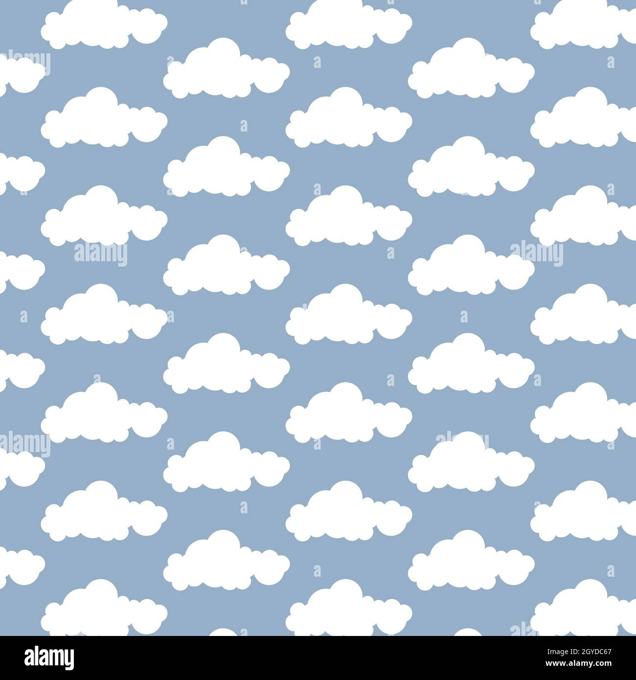 Simple cloud pattern background Stock Photo - Alamy