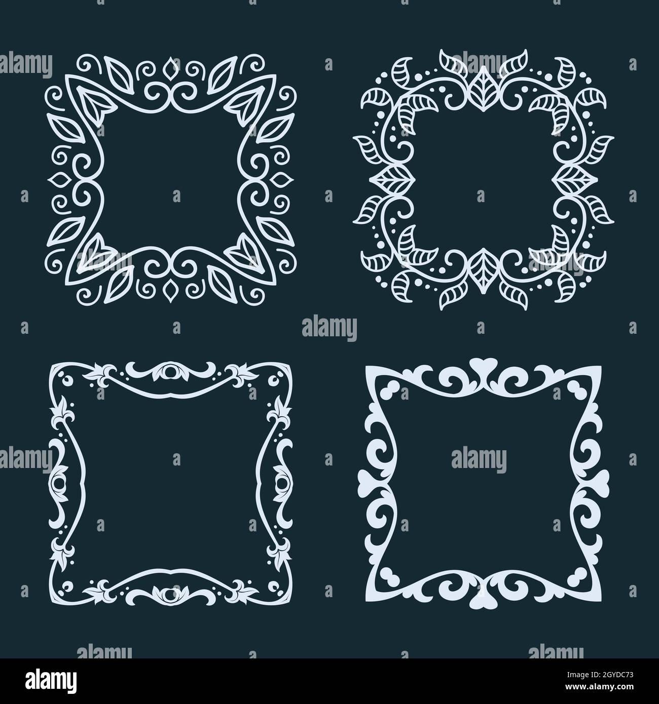 Elegant frames hi-res stock photography and images - Alamy