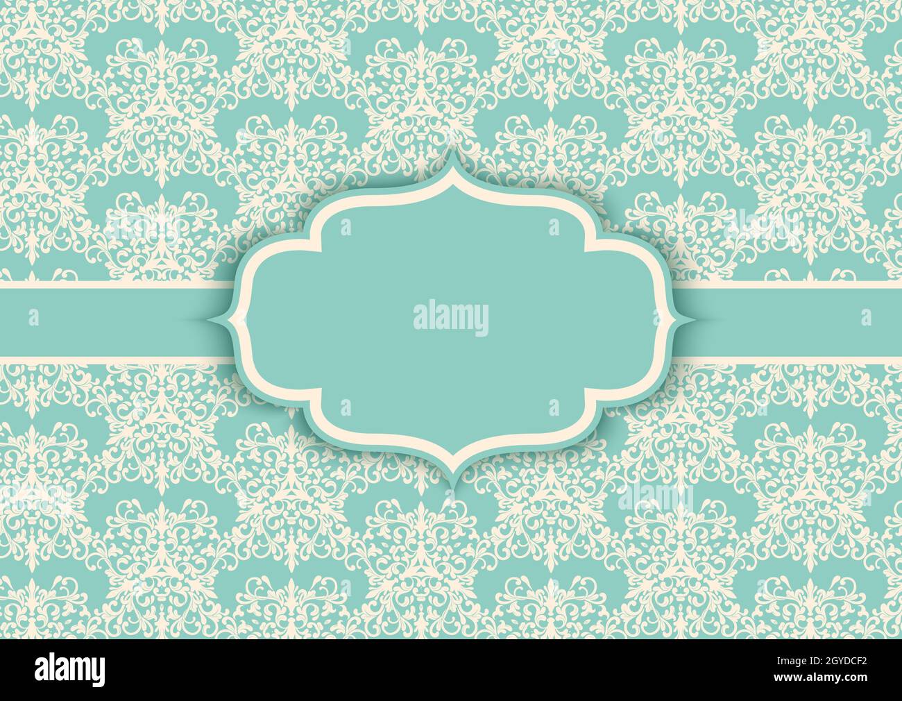 Elegant background with decorative pattern Stock Photo - Alamy