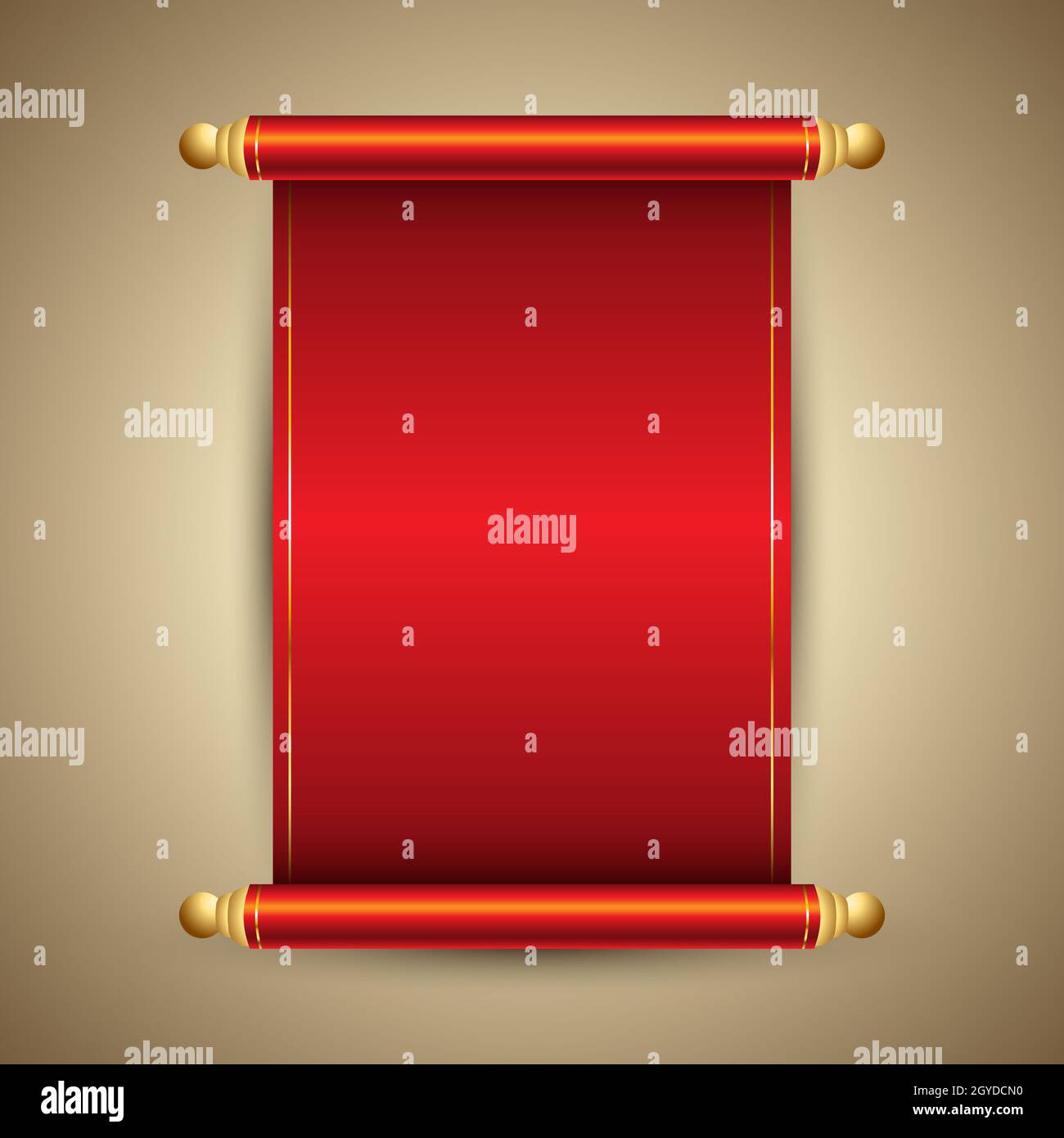 Decorative vintage Chinese style scroll design Stock Photo - Alamy