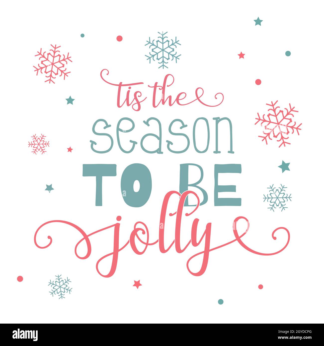 Christmas background with decorative text Stock Photo - Alamy