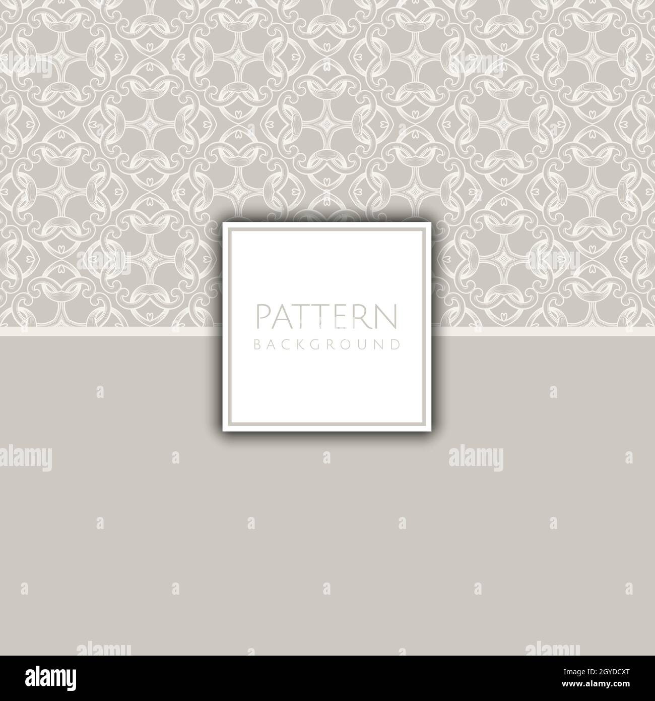 Decorative background with an elegant pattern design Stock Photo - Alamy