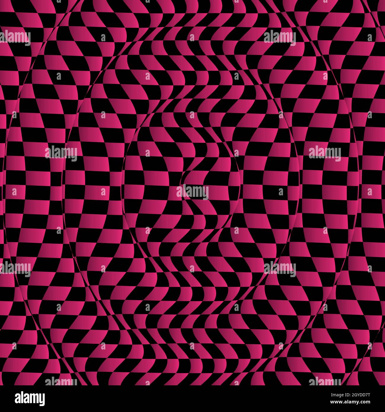 Abstract background with a distorted checkered pattern Stock Photo - Alamy