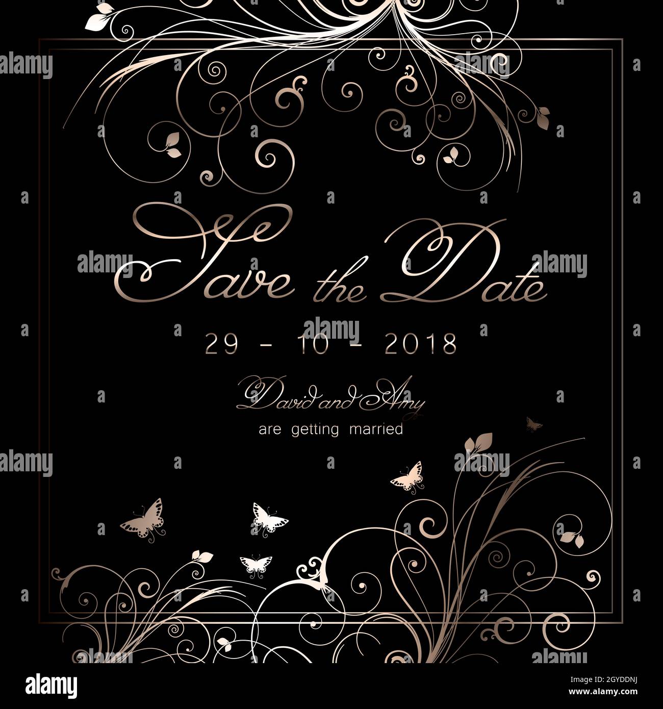 Save the date background hi-res stock photography and images - Alamy