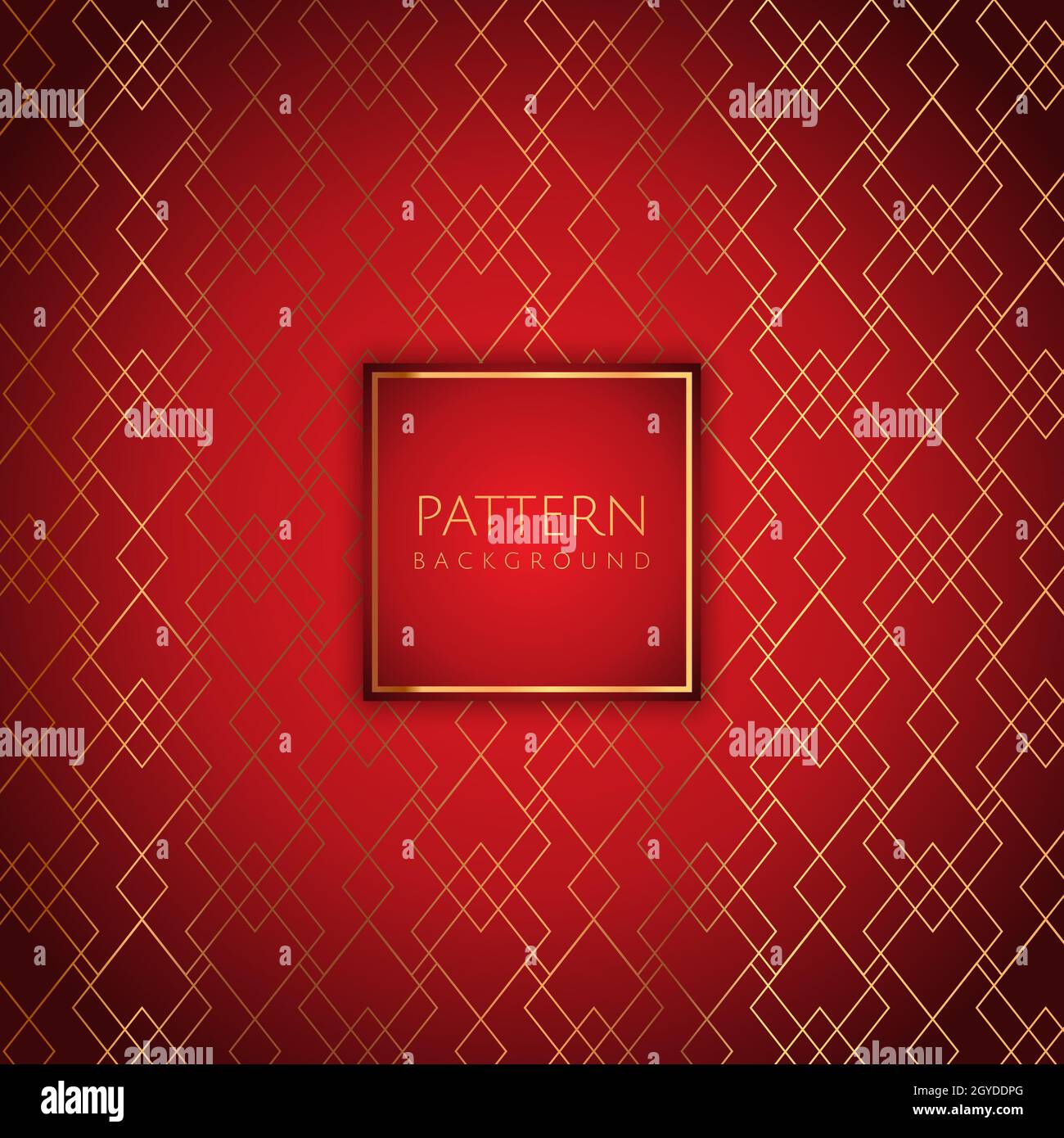 Elegant pattern background in gold and red Stock Photo - Alamy
