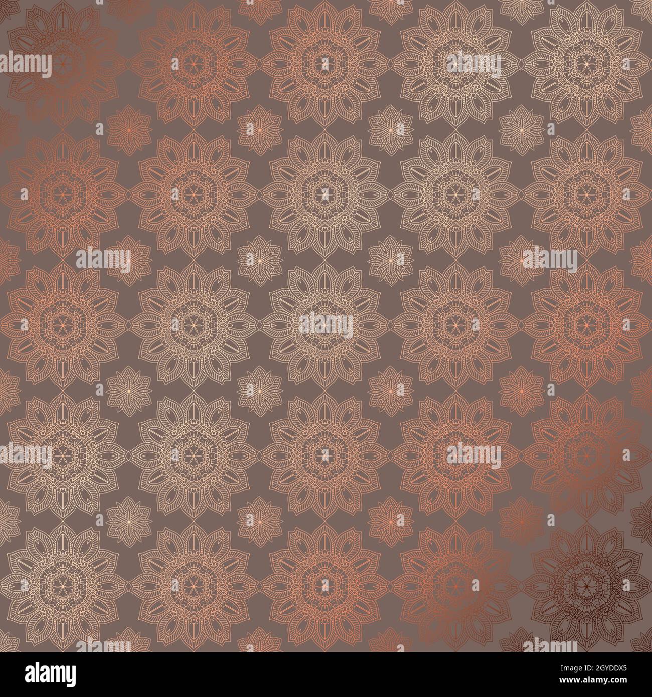 Elegant pattern design on a rose gold background Stock Photo - Alamy