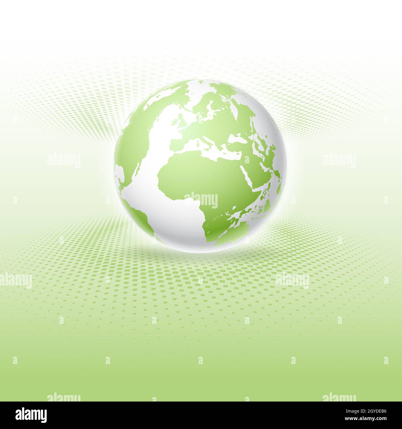 Halftone world map hi-res stock photography and images - Alamy