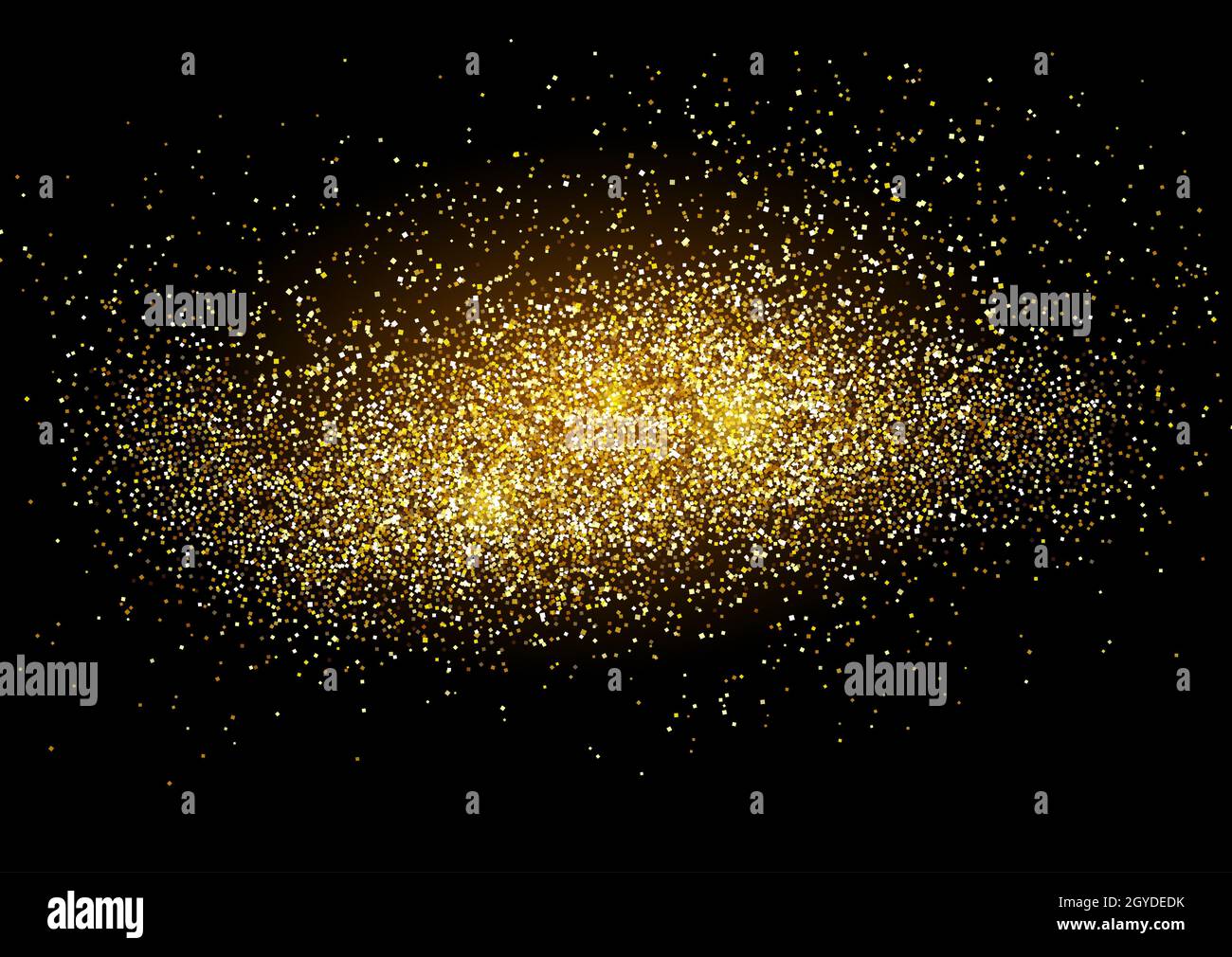 Abstract background with gold glitter design Stock Photo - Alamy