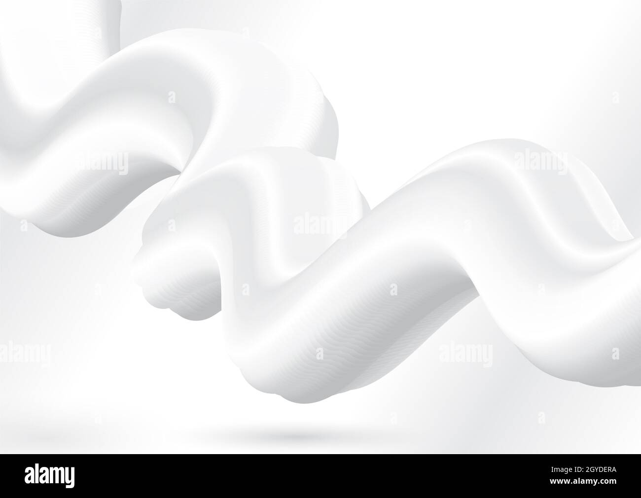 Abstract background with a white gradient wave design Stock Photo - Alamy