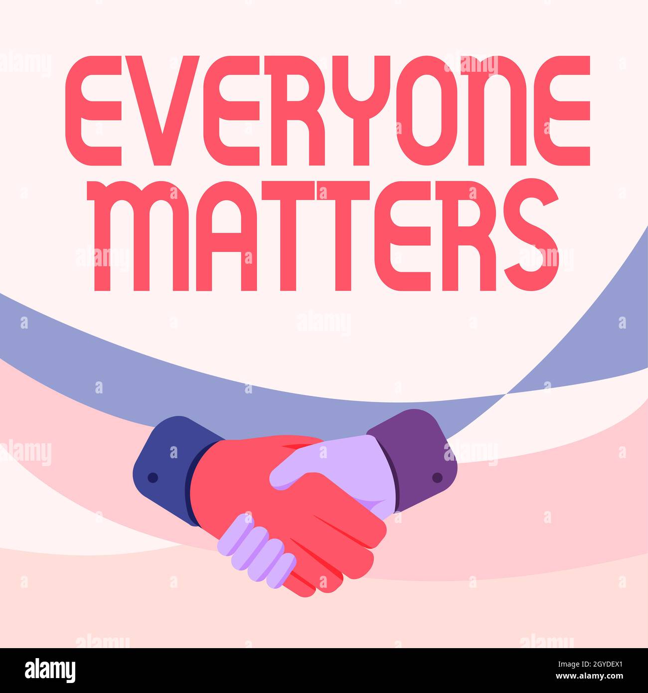 Inspiration showing sign Everyone Matters, Concept meaning everything ...